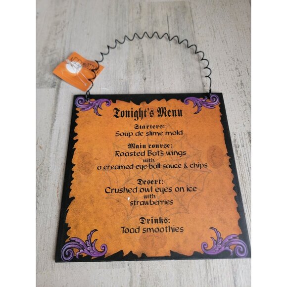 unbranded | Holiday | Halloween Tonights Menu Gross Witch Food Potion ...